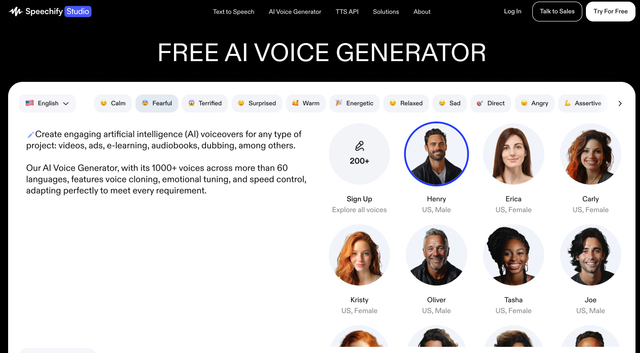 Speechify Studio - AI Voice Generator AI Reviews: Use Cases, Pricing ...