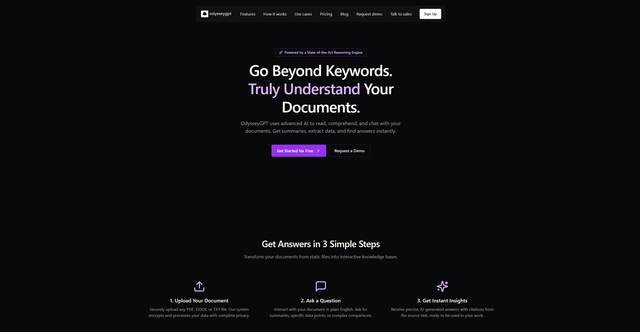 OdysseyGPT AI Reviews: Use Cases, Pricing & Alternatives