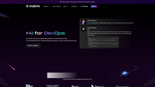 Kubiya AI Reviews: Use Cases, Pricing & Alternatives