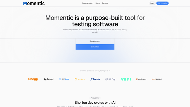 Momentic AI Reviews: Use Cases, Pricing & Alternatives