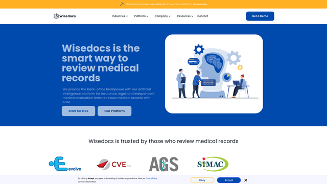 Wisedocs AI Reviews: Use Cases, Pricing & Alternatives
