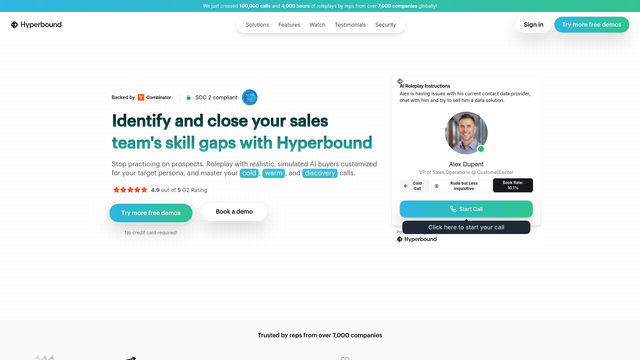 Hyperbound AI Reviews: Use Cases, Pricing & Alternatives