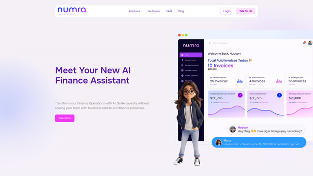 Numra AI Reviews: Use Cases, Pricing & Alternatives